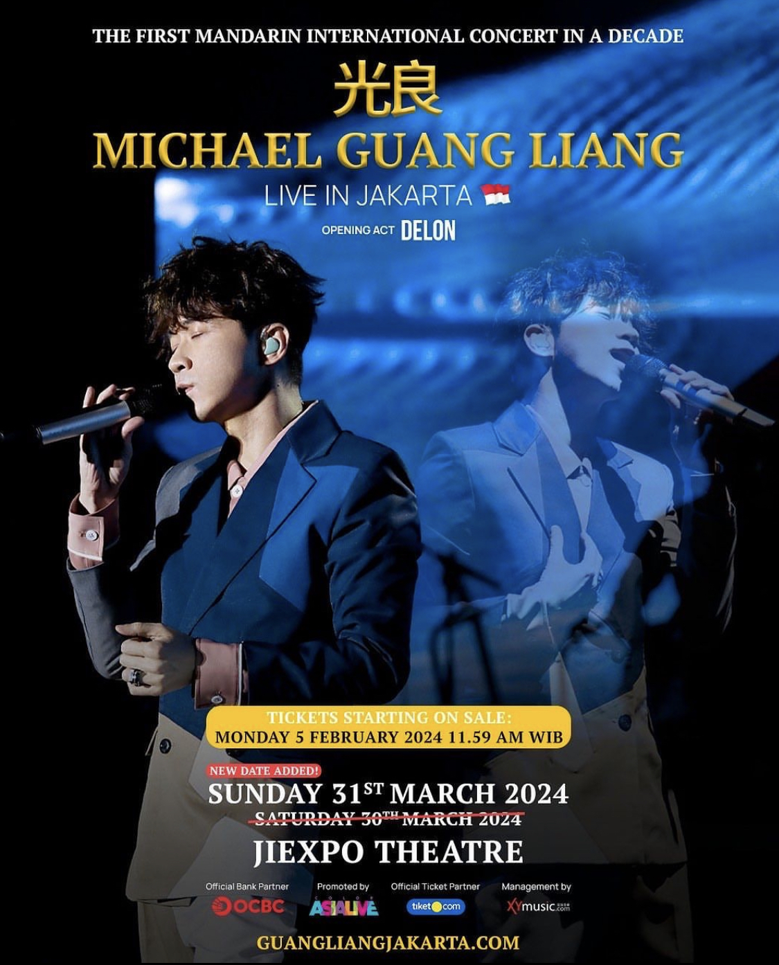 Michael Guang Liang Gelar Konser Di Indonesia Akhir Maret | 1tulah News